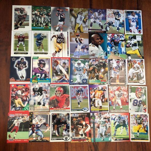 Topps | Toys | Vintage Sports Cards Football 9s And 2000s | Poshmark